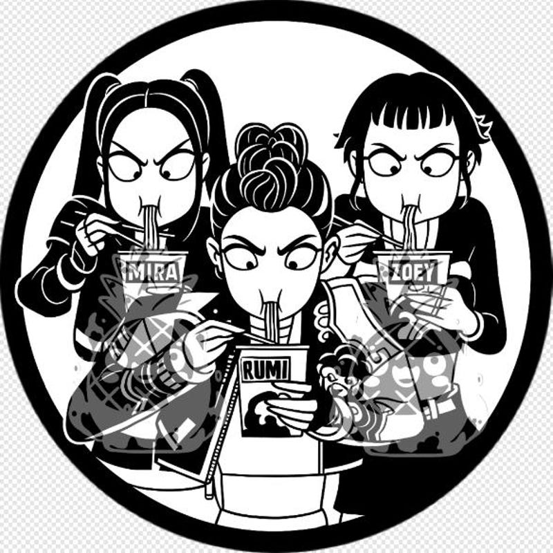 Kpop demon hunters ramen - Etsy.de