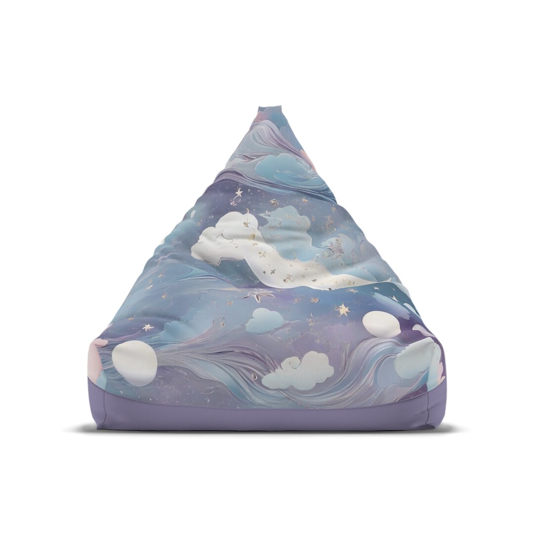 Whimsical Sky and Moon Bean Bag Chair Cover - Etsy
