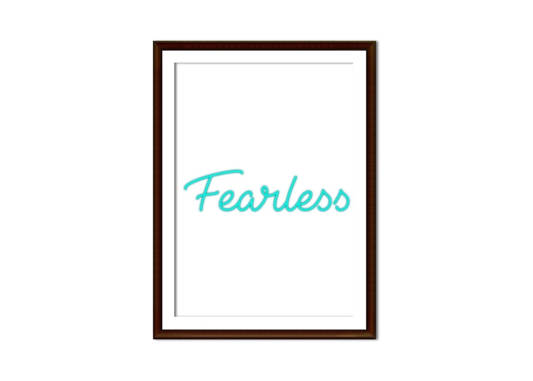 Fearless Printable Poster Swiftie Wall Art. Lyrics Digital Download ...