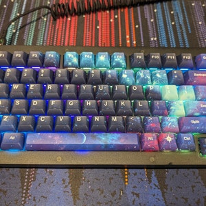 Starry Customized Keychron V1 Translucent 75% Mechanical Keyboard - Etsy
