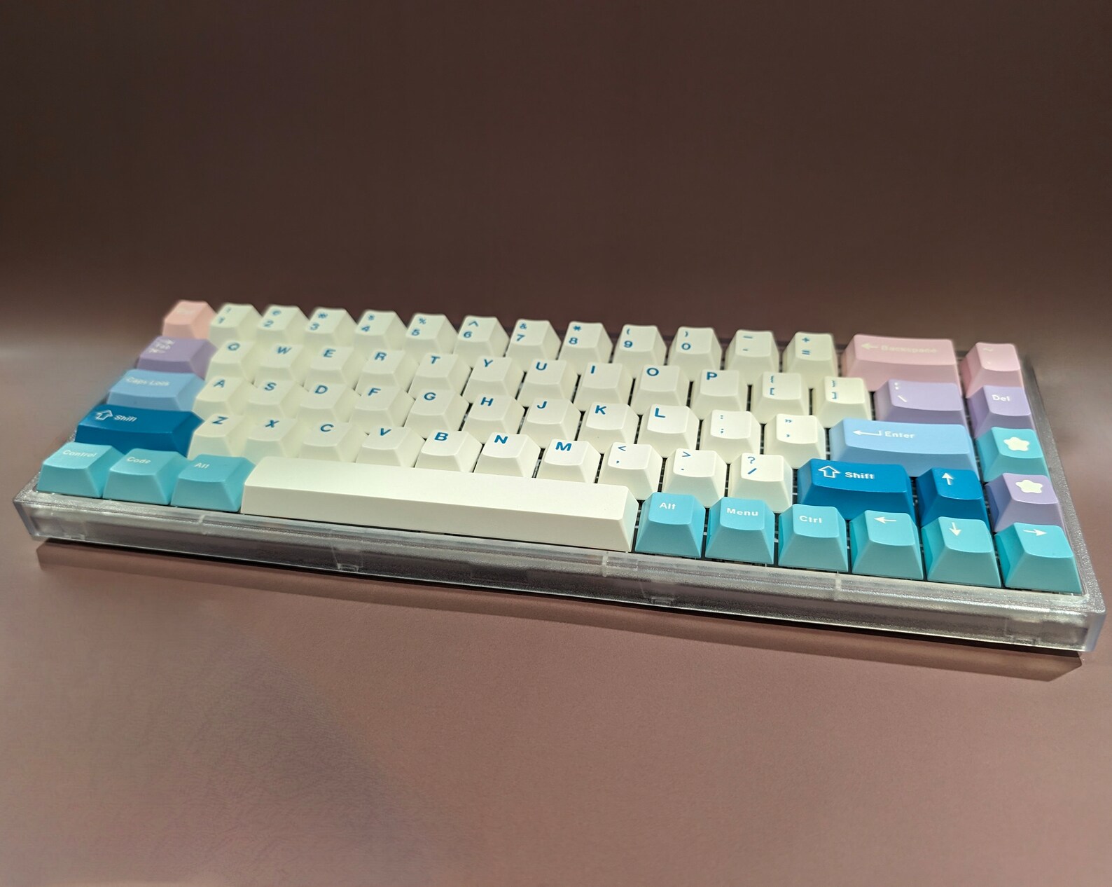 Fairy Themed Custom 65% Mechanical Keyboard Acrylic Transparent Case - Etsy
