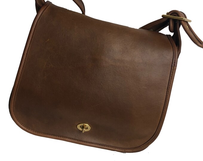 Coach Stewardess Bag Style 9525 Vintage Tabac Leather NYC Bag - Etsy
