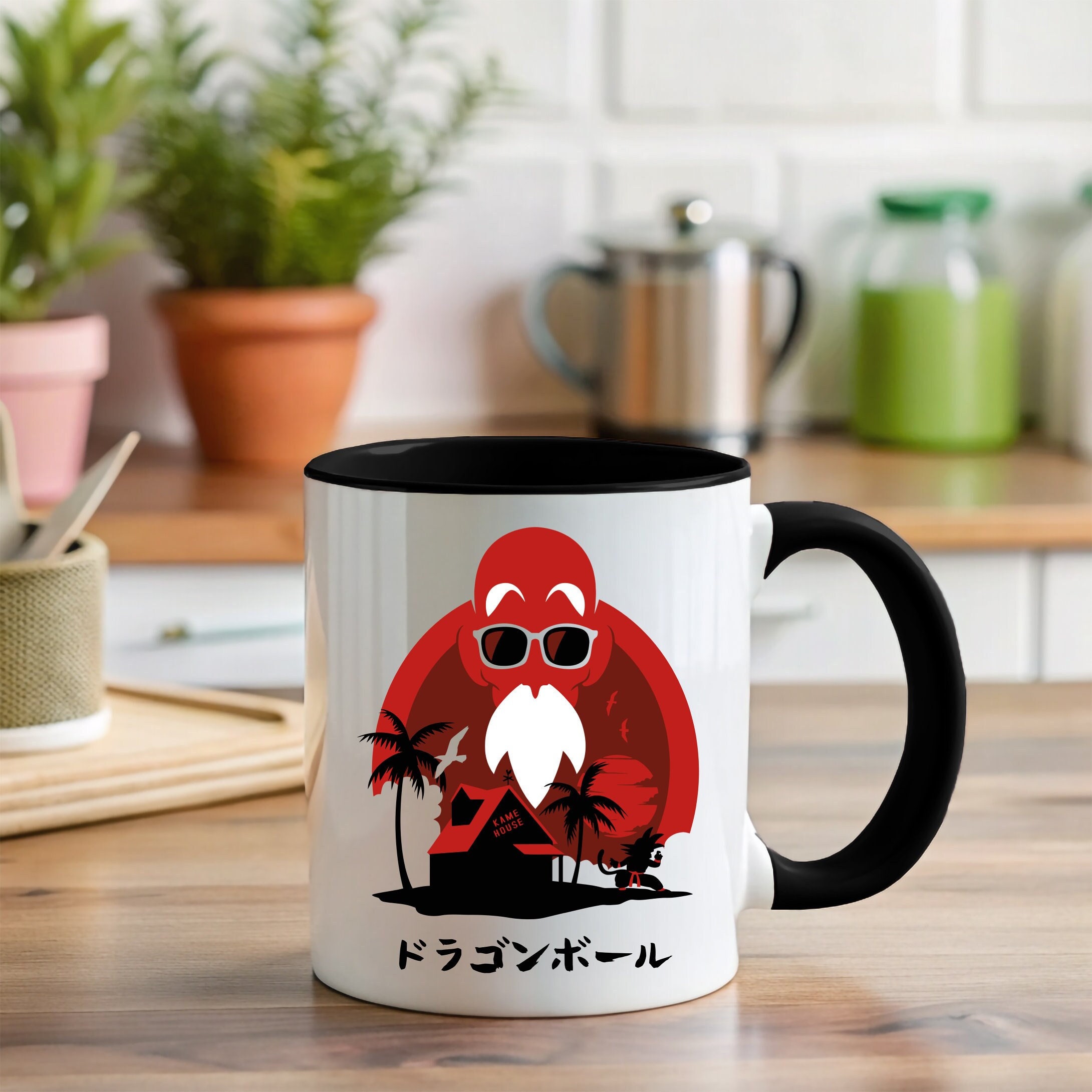 Goku, Master Roshi Kame House, Dragon Ball Gift, Gifts for Anime Lovers ...