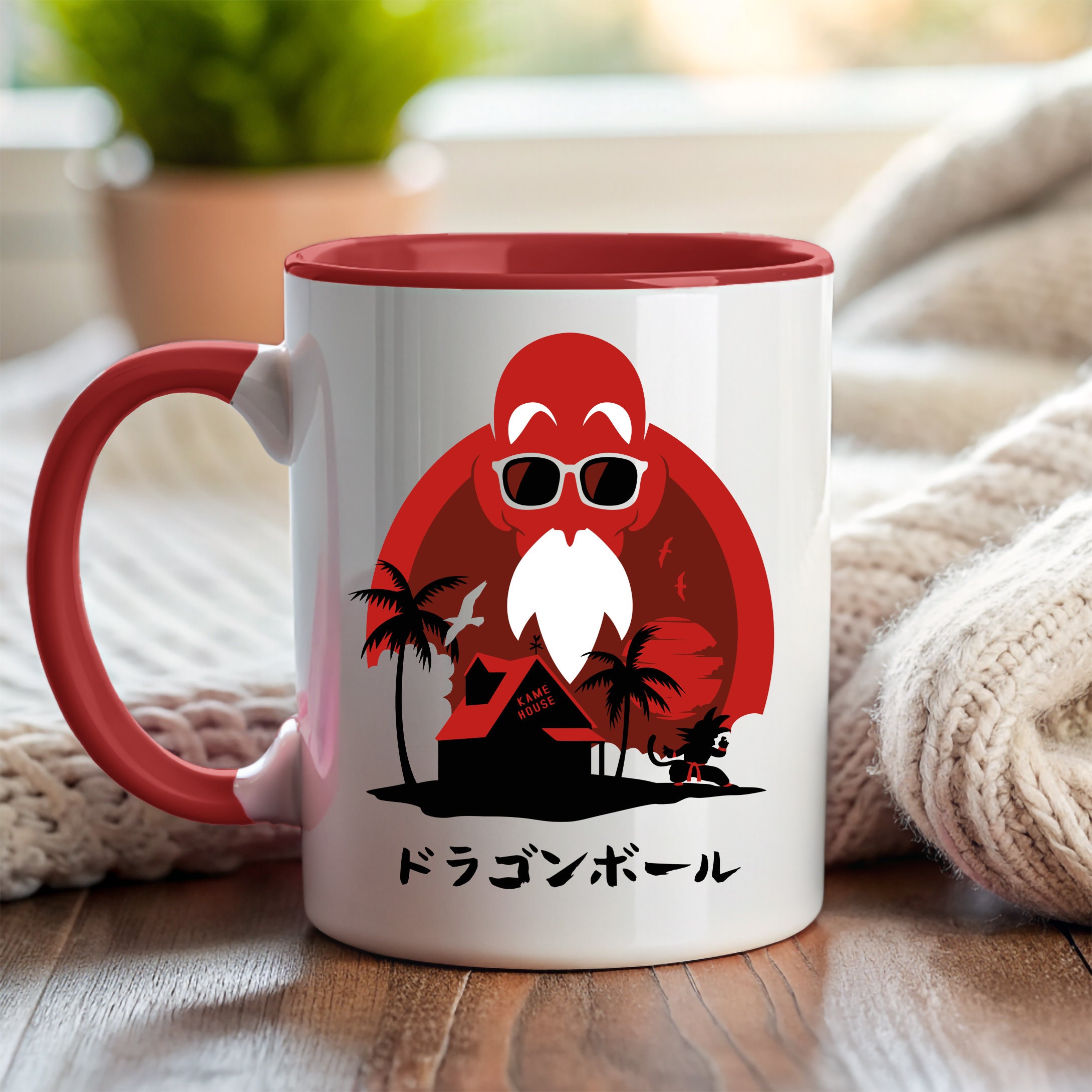 Goku, Master Roshi Kame House, Dragon Ball Gift, Gifts for Anime Lovers ...