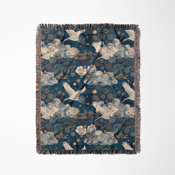 Japanese Throw - Etsy UK