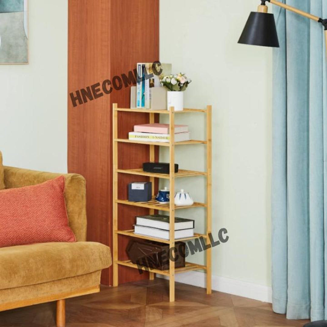 6 Tier Corner Shoe Rack | Entryway Shoe Rack | Tall Shoe Rack | Shoe ...