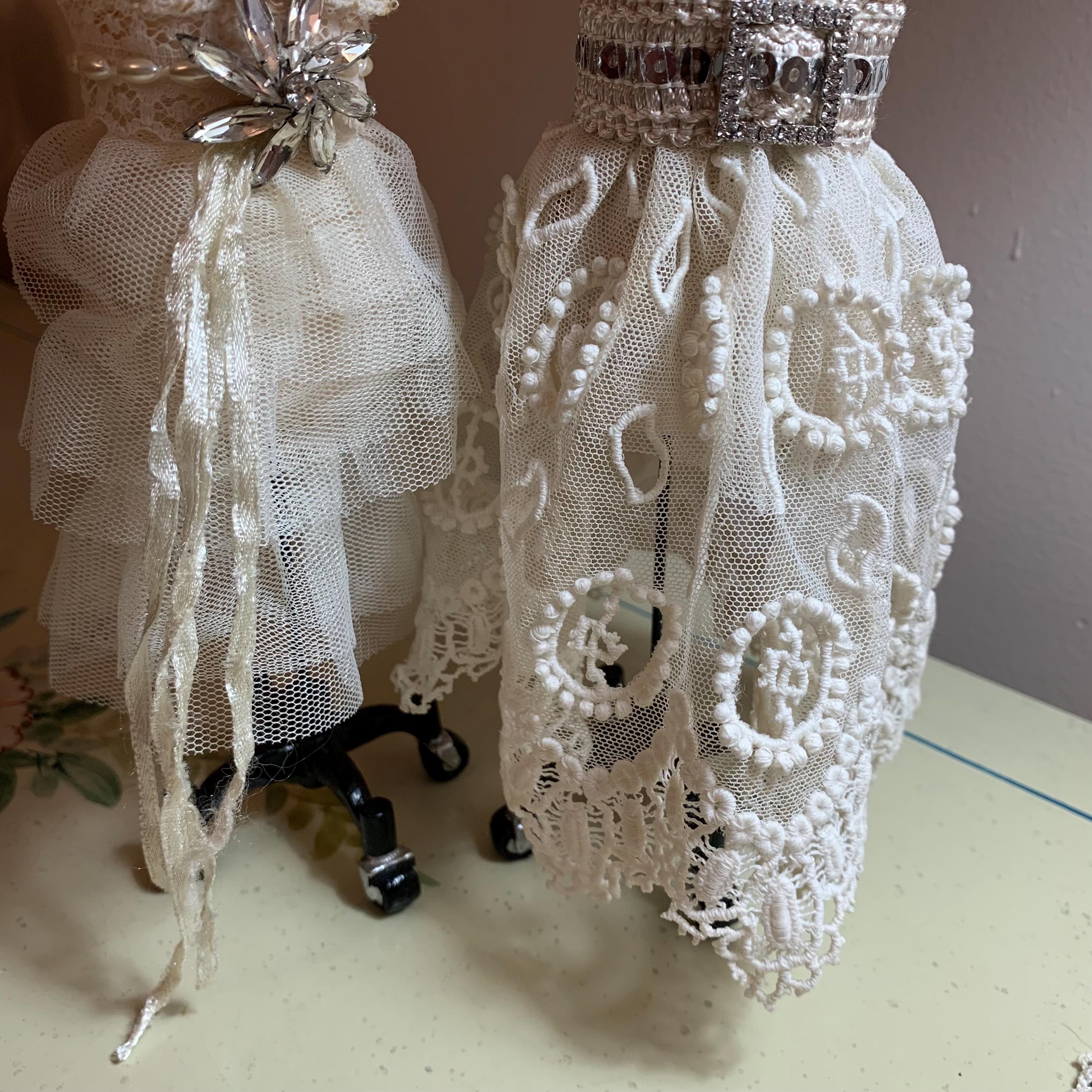 UPCYCLED Dress Form Ornaments Decor - Etsy