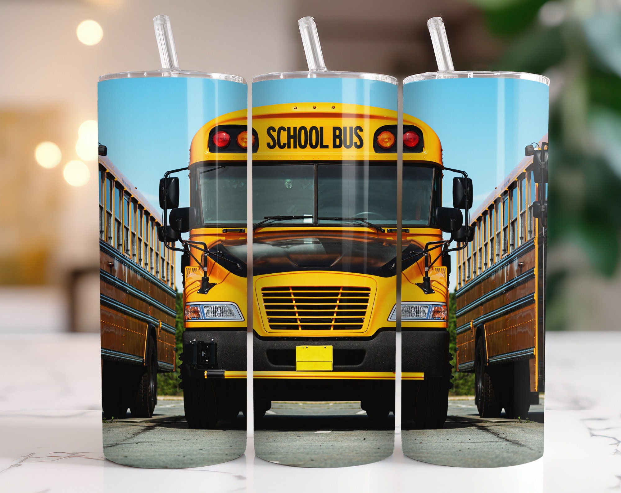 50 School Bus Tumbler Wrap, Teacher Life Back to School, 20oz School ...