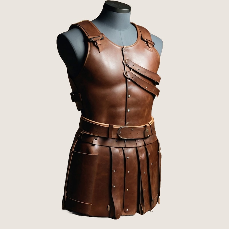 Leather Armor Men - Etsy