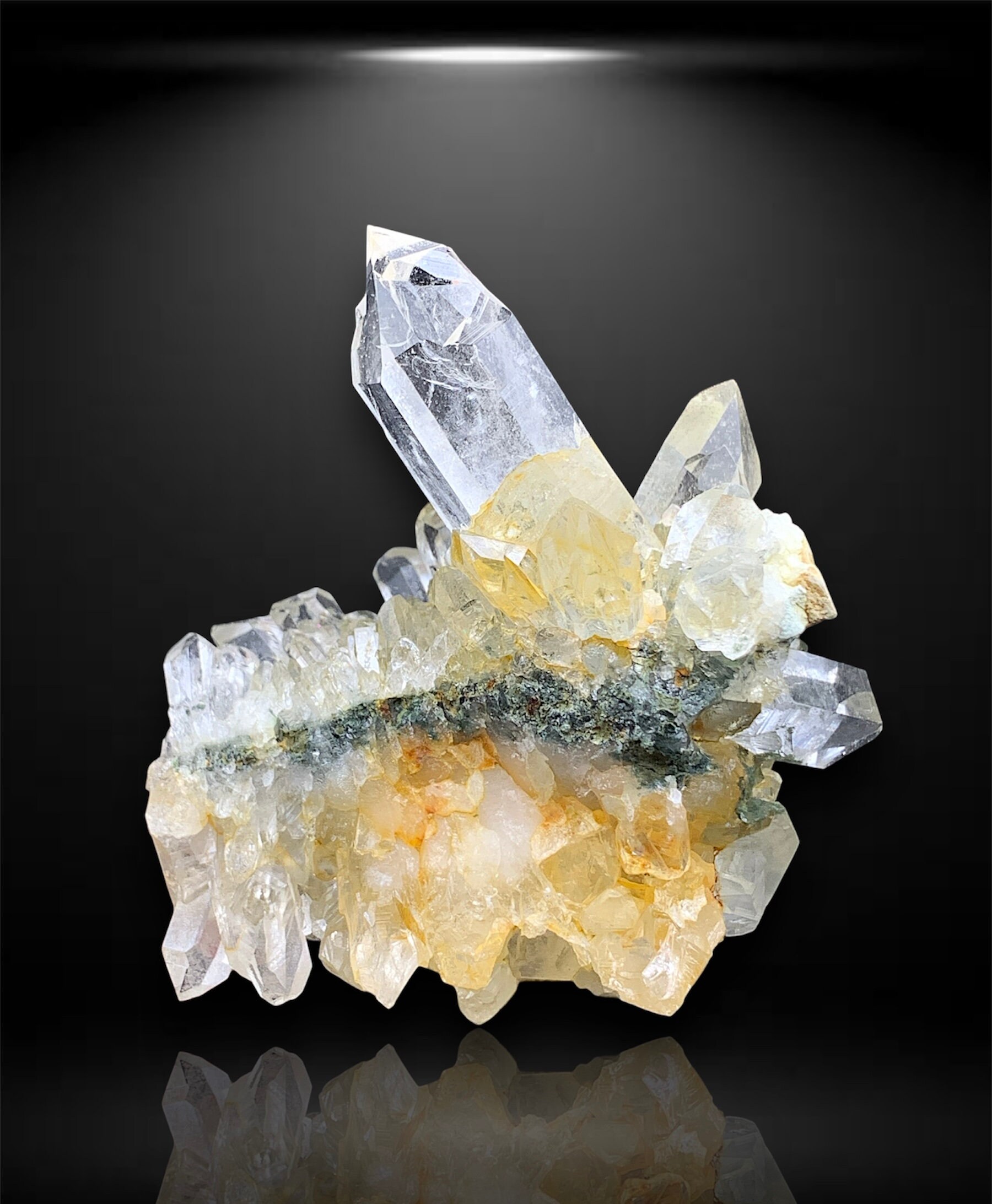 144 Gram Beautiful Quartz Cluster From Pakistan, Mineral Specimen ...