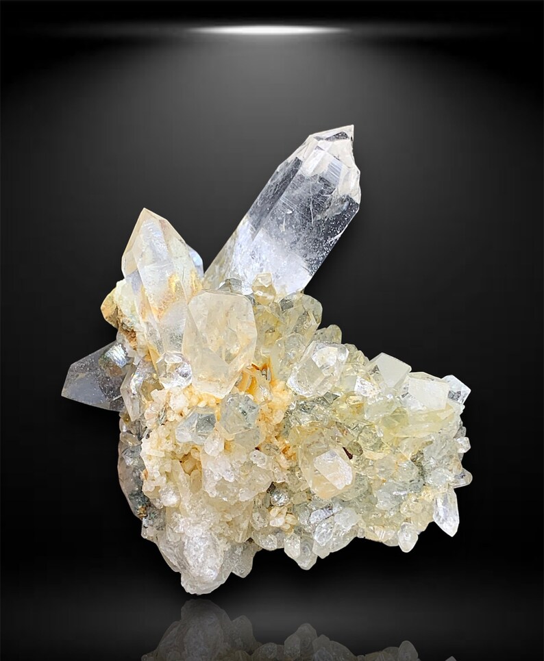 144 Gram Beautiful Quartz Cluster From Pakistan, Mineral Specimen ...