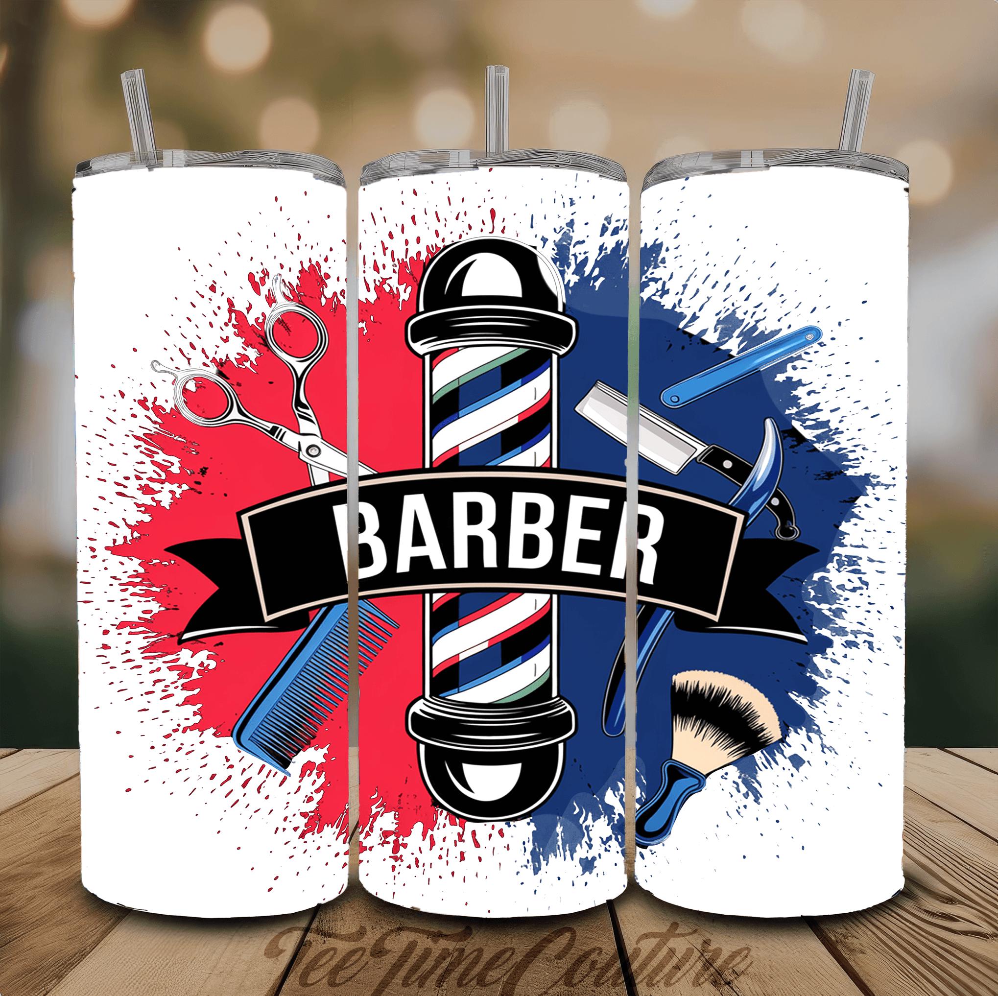 Barber Tumbler PNG, Barbershop, Barber, Never Underestimate the Power ...