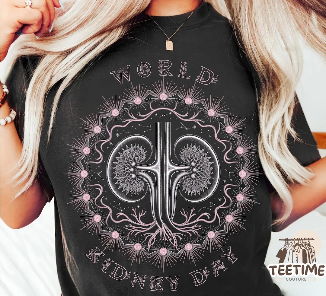 World Kidney Day 2025 Shirt, Kidney Health Awareness Shirt, Organ Donor ...