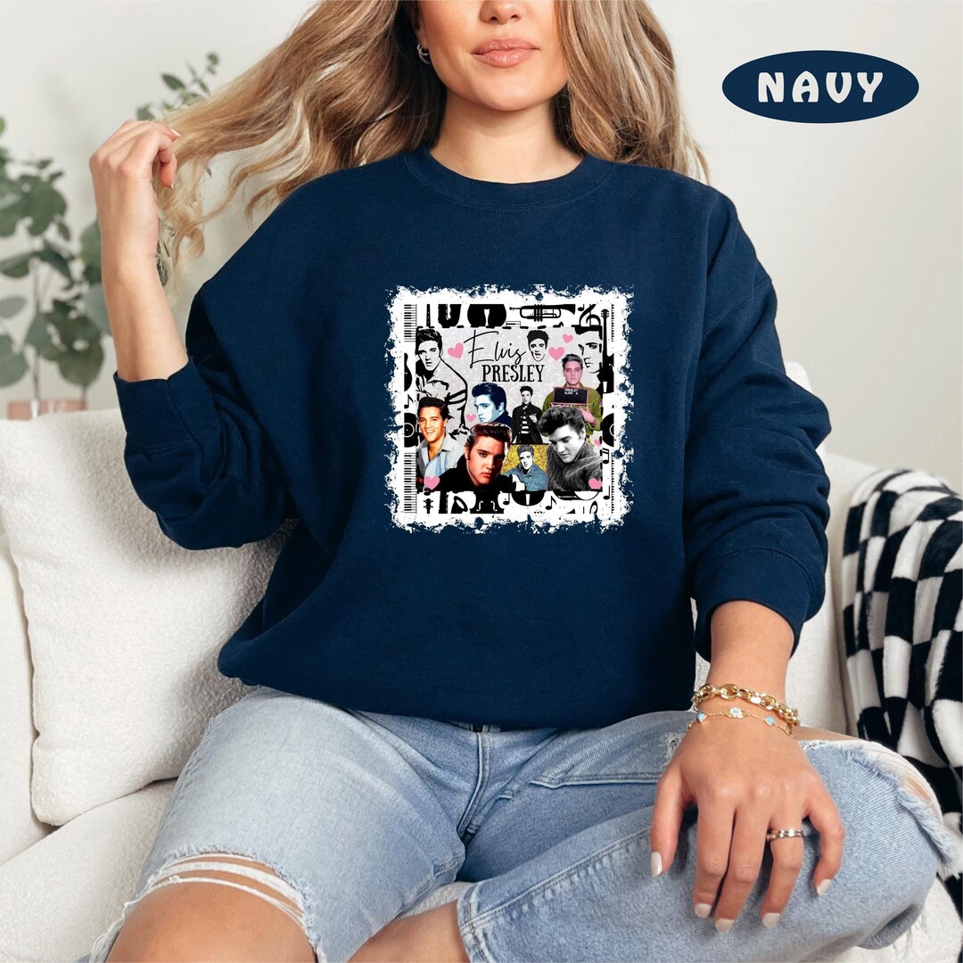 Elvis Presley Collection Sweatshirt, Elvis Presley Crewneck, Elvis ...