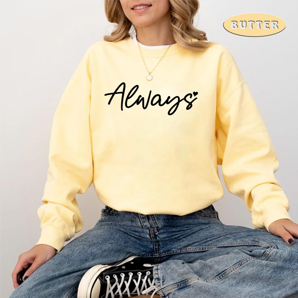 Always Sweatshirt, HP Sweater, Always Crewneck, Wizard Sweatshirt ...