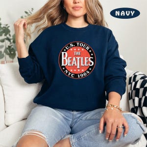 The Beatles Sweatshirt, the Beatles 70s Crewneck, Beatles Gifts, Rock ...