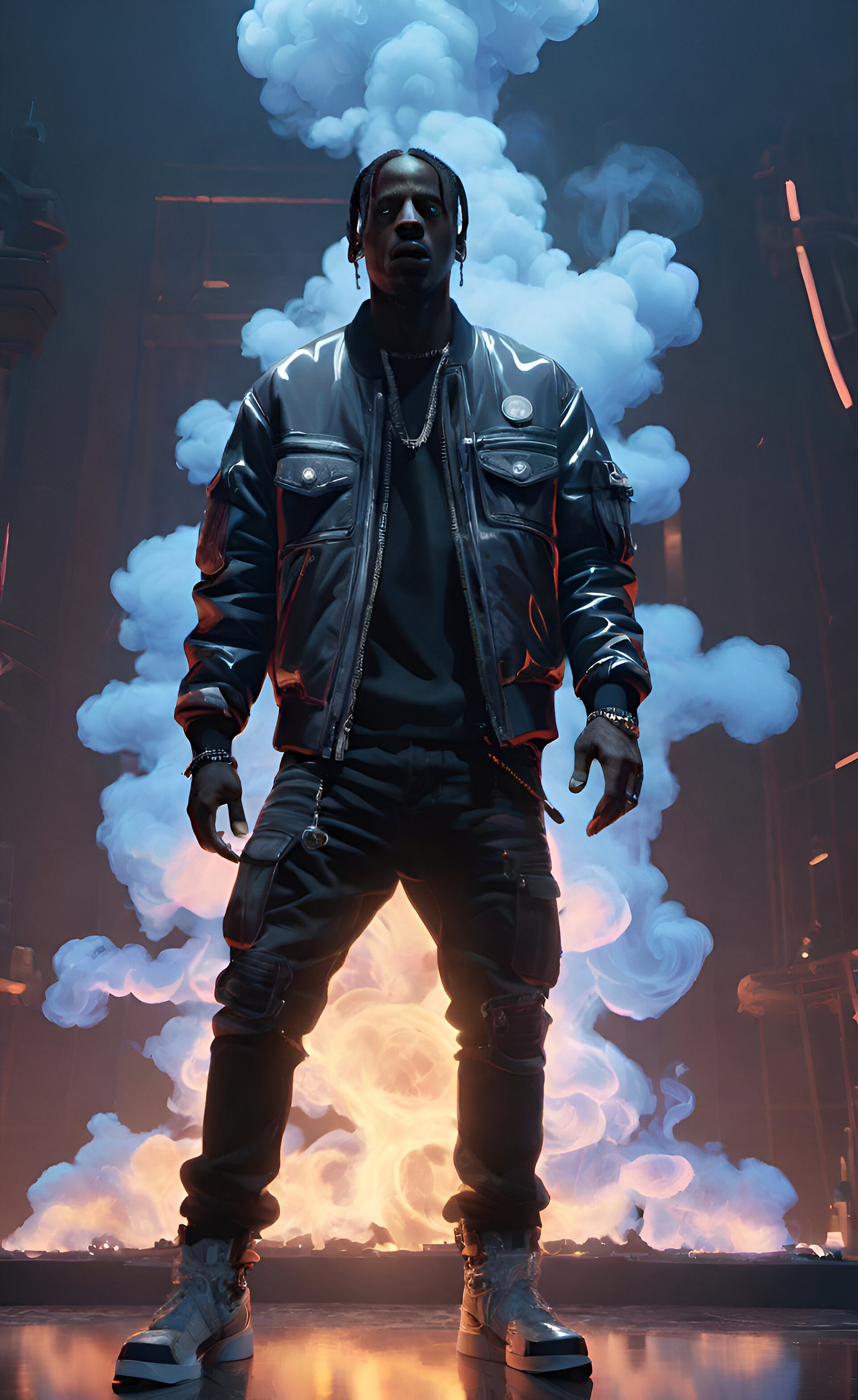 Travis Scott Digital Art - Etsy