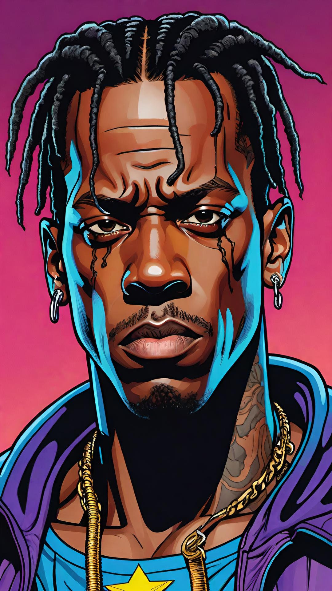 Travis Scott Digital Art - Etsy