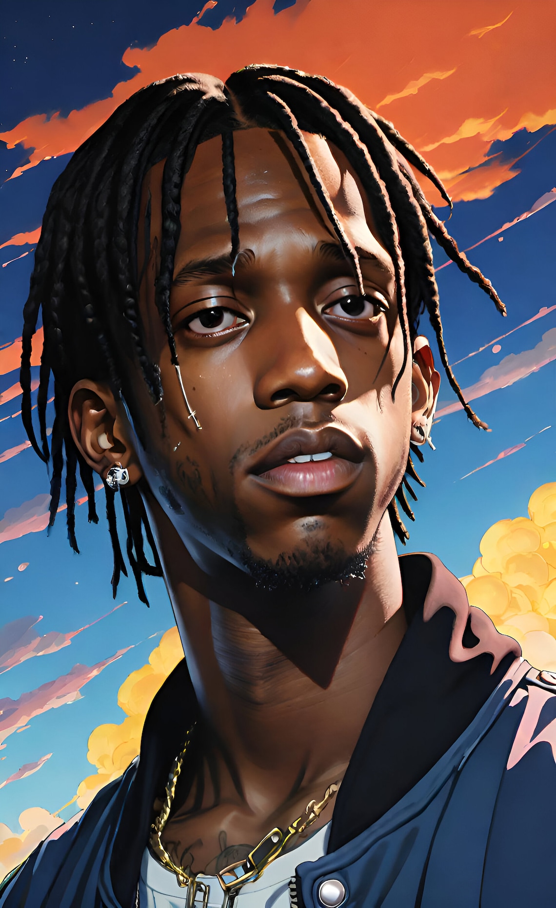 Travis Scott Digital Art - Etsy