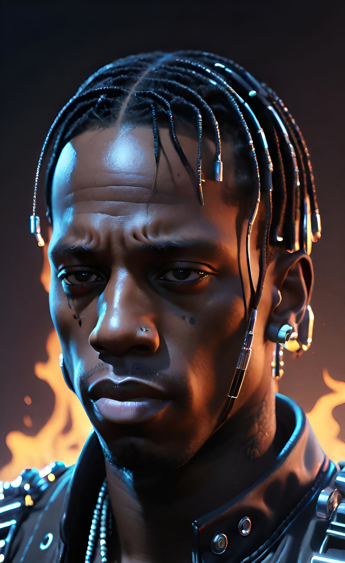 Travis Scott Digital Art - Etsy