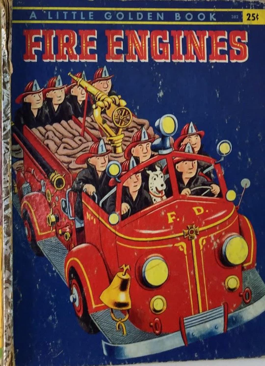 Fire Engines Little Golden Fire Engine Book A Edition 1959 Tibor ...