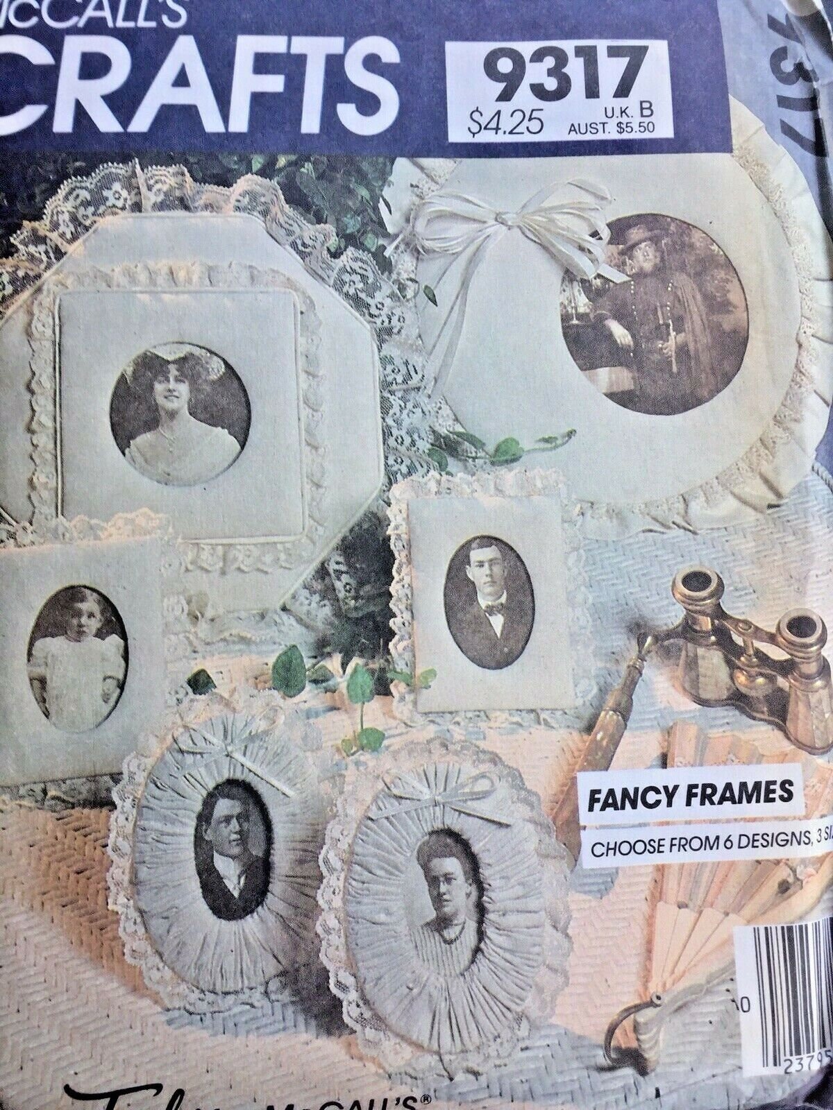 Mccall's Sewing Pattern 9317 Fancy Frames Uncut 3 Sizes Pictures ...