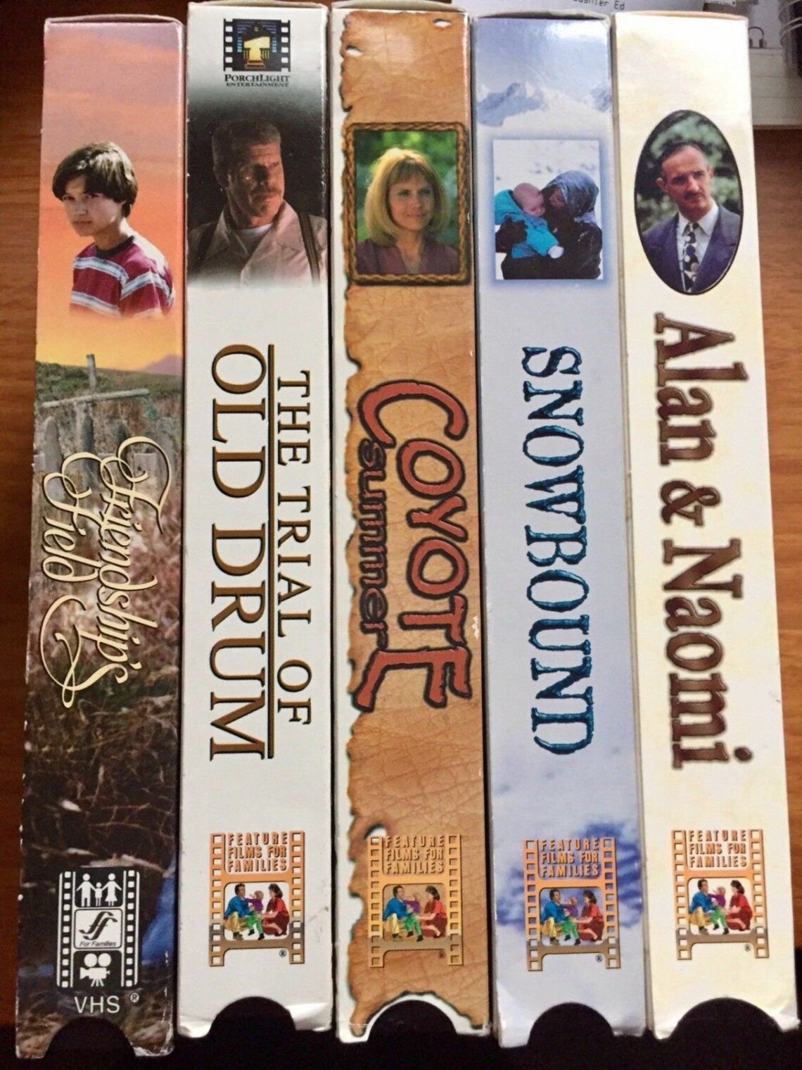 Feature Films for Families VHS Movies Lot of 5 Christian Alan - Etsy