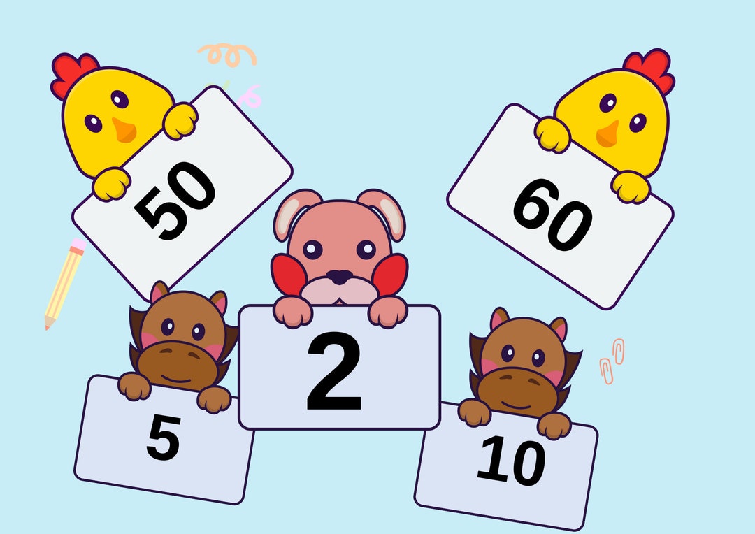 Printable for Preschool Counting, Writing and Number Connection ...