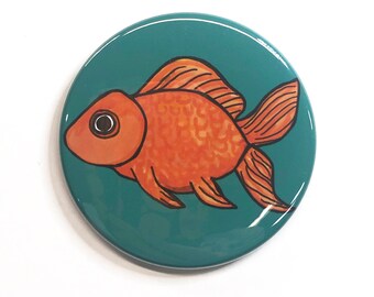 Orange Oranda Goldfish Enamel Pin Oranda Goldfish Oranda - Etsy