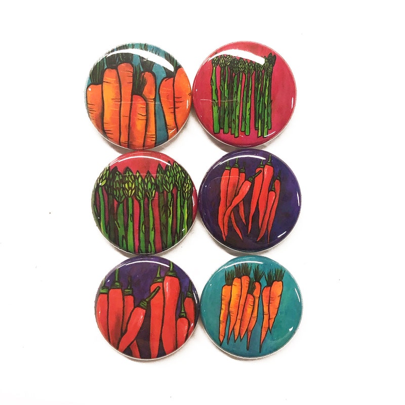 Vegetable Magnet - Etsy