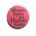 Women's Rights Are Human Rights Pin or Magnet - Etsy