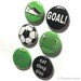 Soccer Magnets or Pins Sports Fridge Magnets or Pinback Buttons Set ...