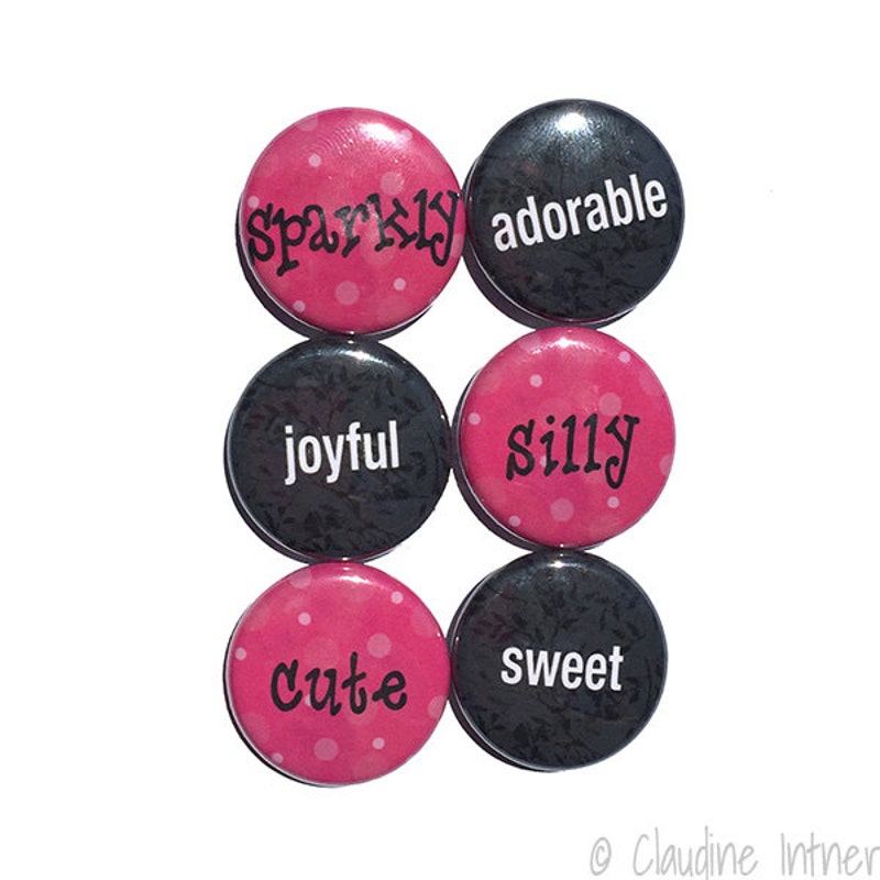 Fridge Magnet Words - Etsy