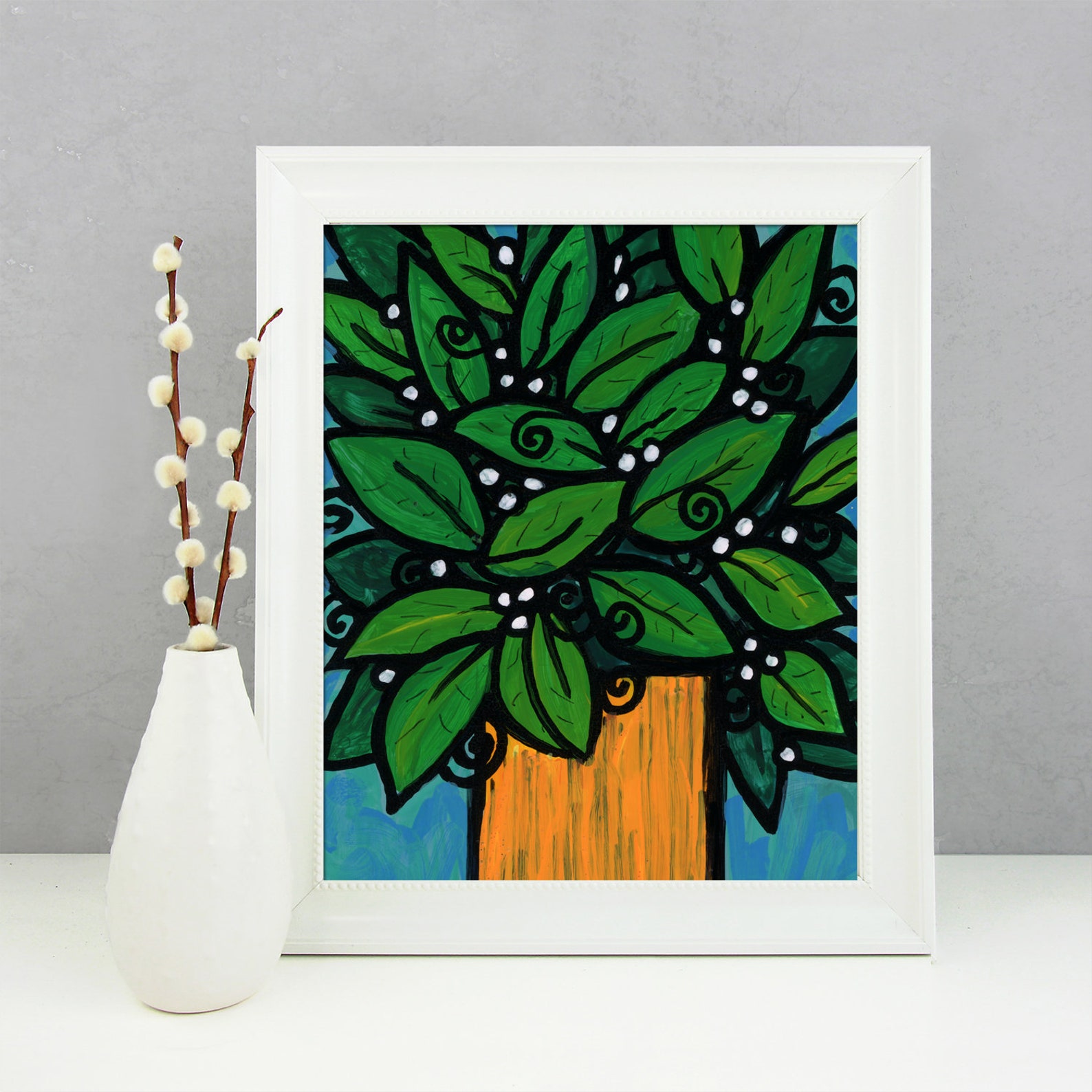 Plant Still Life Print Plant Wall Art Print for Any Room - Etsy