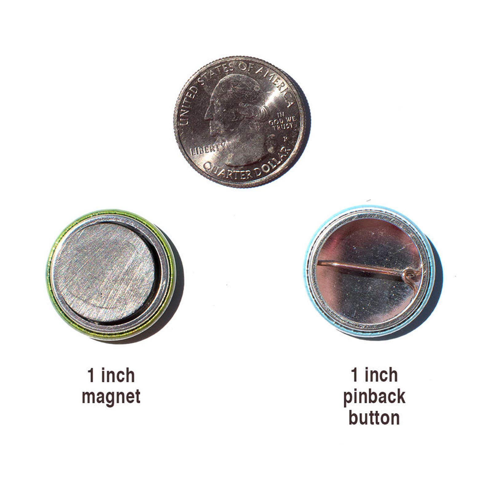 Star of David Magnet Set or Pin Back Button Set - Jewish Gift for ...