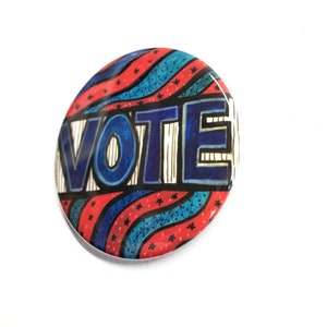 Vote Pin Back Button or Magnet 2020 Election Primary Voting Rights - Etsy