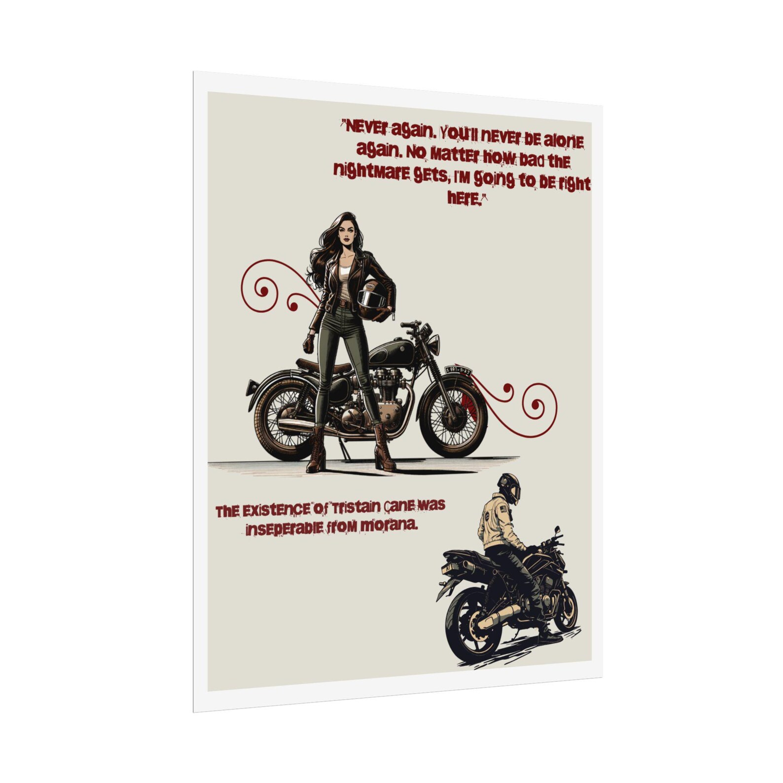 The Predator by Runyx Rolled Poster the Dark Verse Series Tristain Cane ...