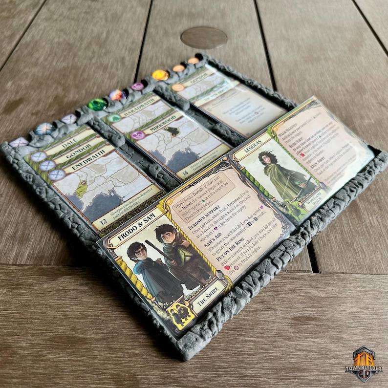Fate of the Fellowship Player Dashboard: 3D Printed Board Game Upgrade ...
