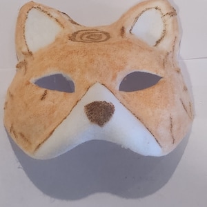 Therian Mask Amber Cat - Etsy