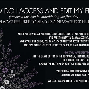 Wednesday Themed Party Invitation Digital Download - Etsy