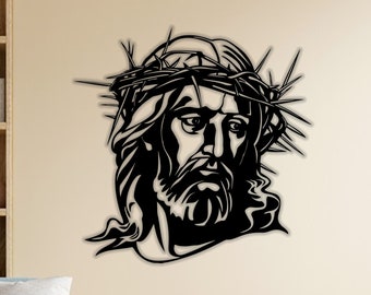 Jesus Metal Wall Art, Home Decor and Gifts, Custom Metal Sign ...