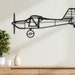 Kitfox 5 Aircraft Silhouette Metal Wall Art - Modern Aviation Wall ...