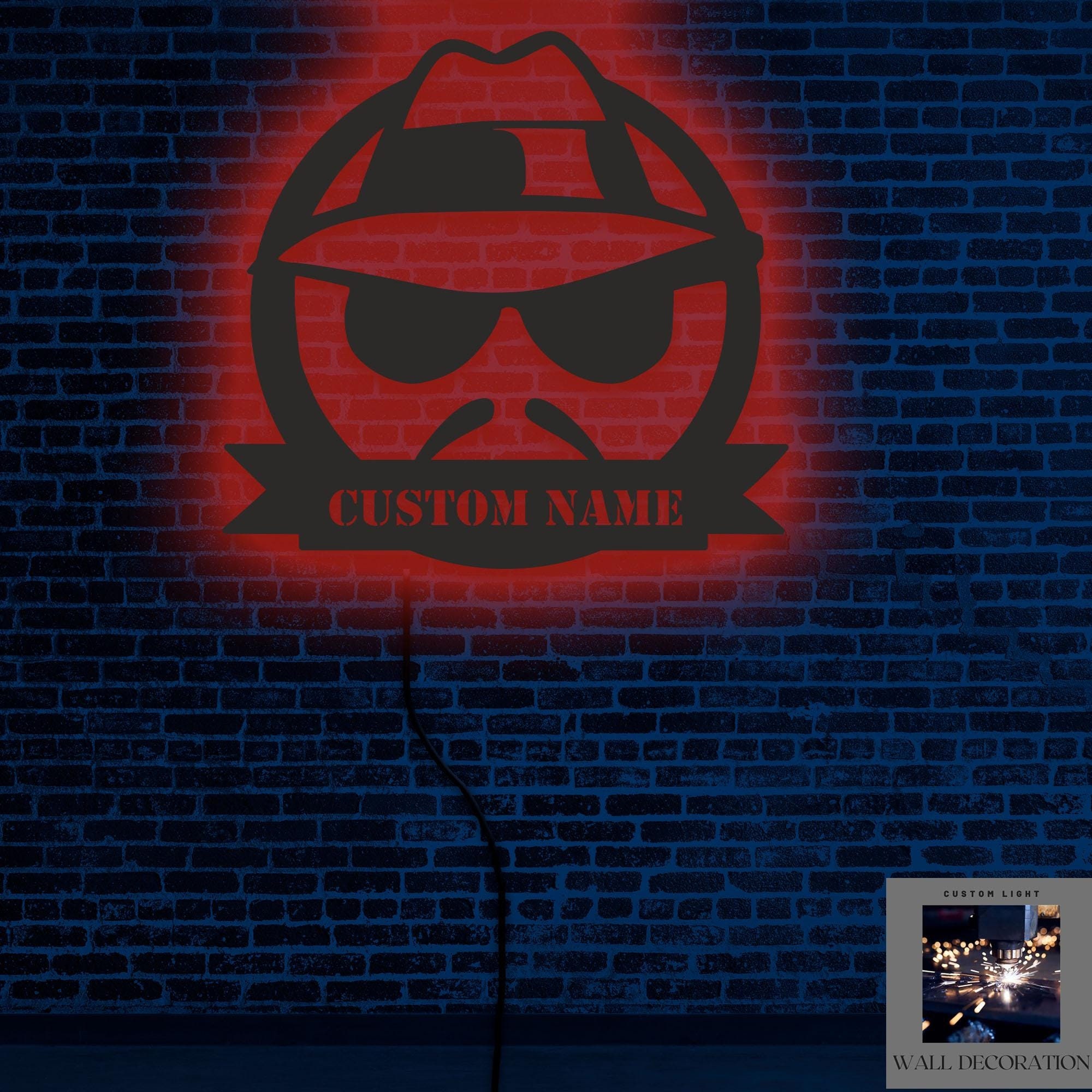 Custom Lowrider LED Lighted Metal Wall Art for Home Decor,unique ...