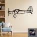 Kitfox 5 Aircraft Silhouette Metal Wall Art - Modern Aviation Wall ...