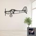 Kitfox 5 Aircraft Silhouette Metal Wall Art - Modern Aviation Wall ...