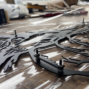 Cowboy Scene and Horse Metal Wall Decor, Rustic Western Cowboy ...