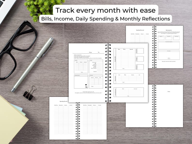 ADHD Budget Planner: Paperback Financial Organizer for Neurodivergent ...