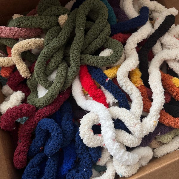 Jumbo Chenille Yarn - Etsy