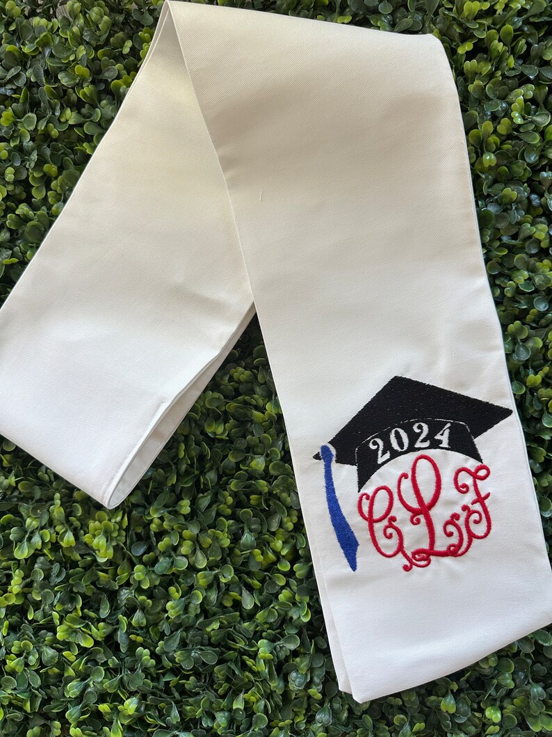 Graduation Wreath Sash - Etsy