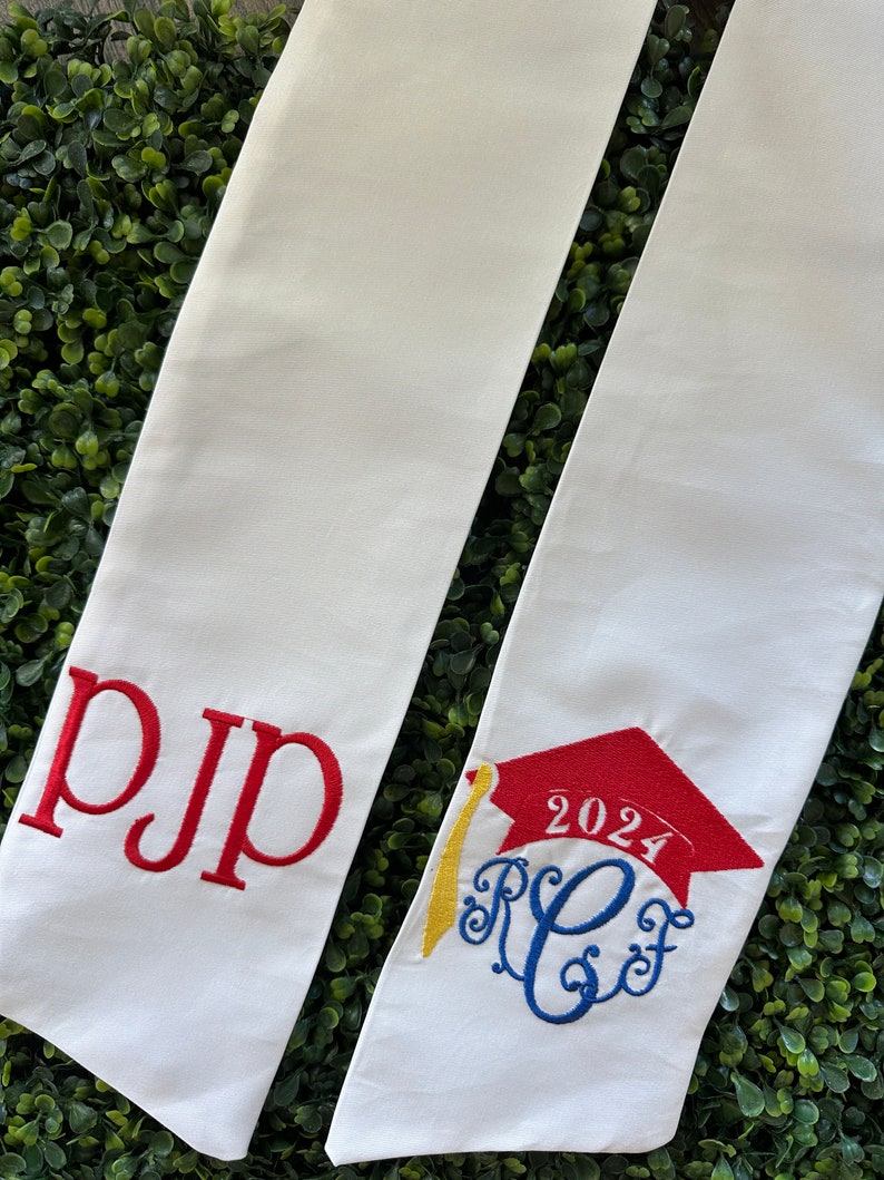 Graduation Wreath Sash - Etsy